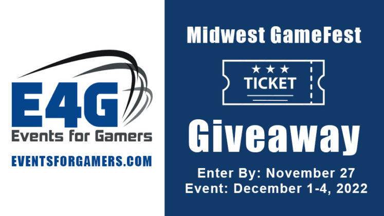 Win Tickets to Midwest GameFest 2022! - Events for Gamers